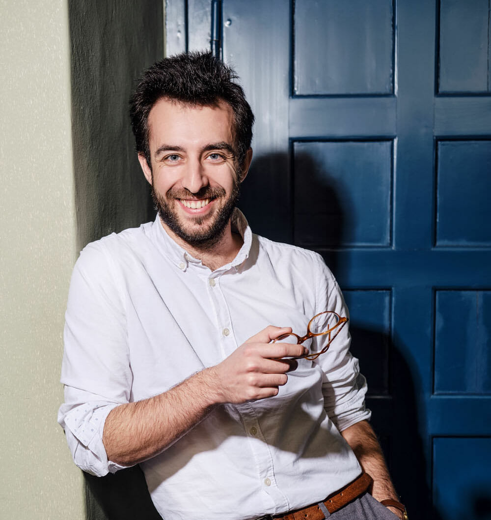 Der Dramaturg und Marie-Zimmermann-Stipendiat Martín Valdés-Stauber ...